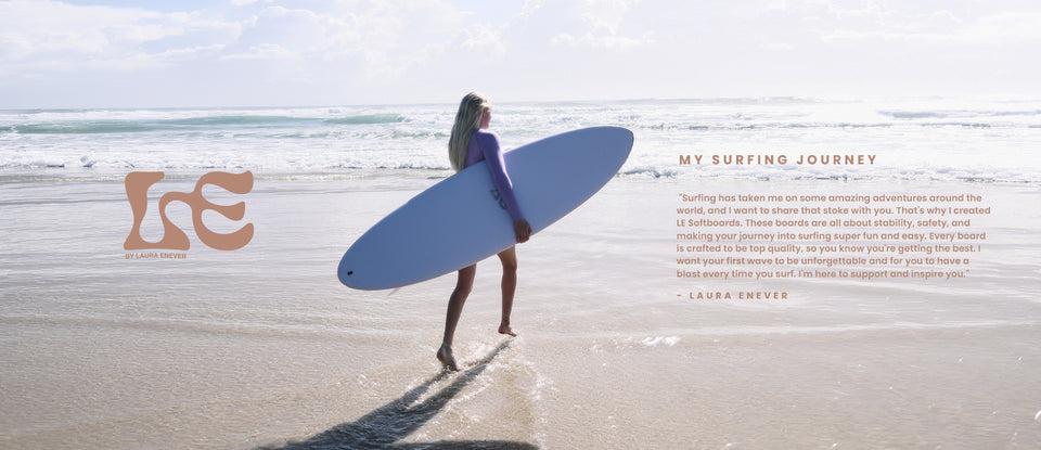 LAURA ENEVER X MF – MICK FANNING SOFTBOARDS AUS
